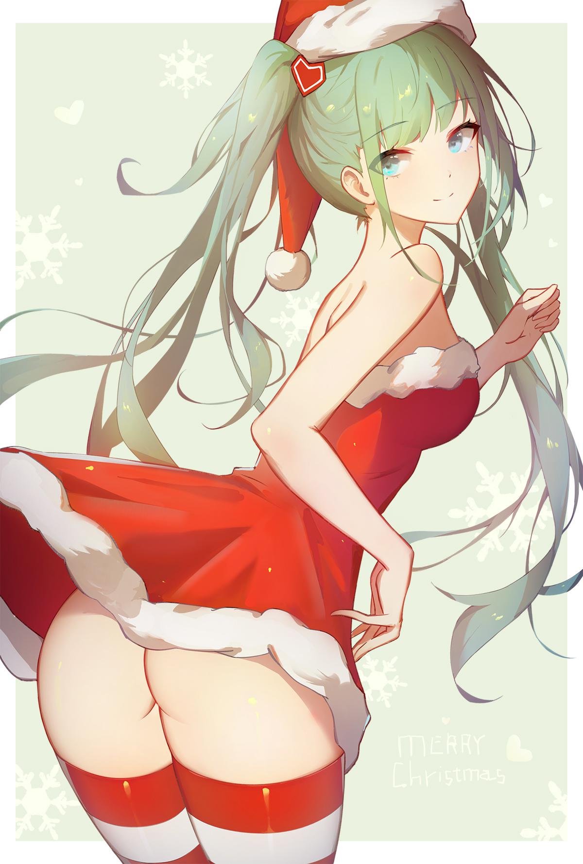 Santa Miku | Scrolller