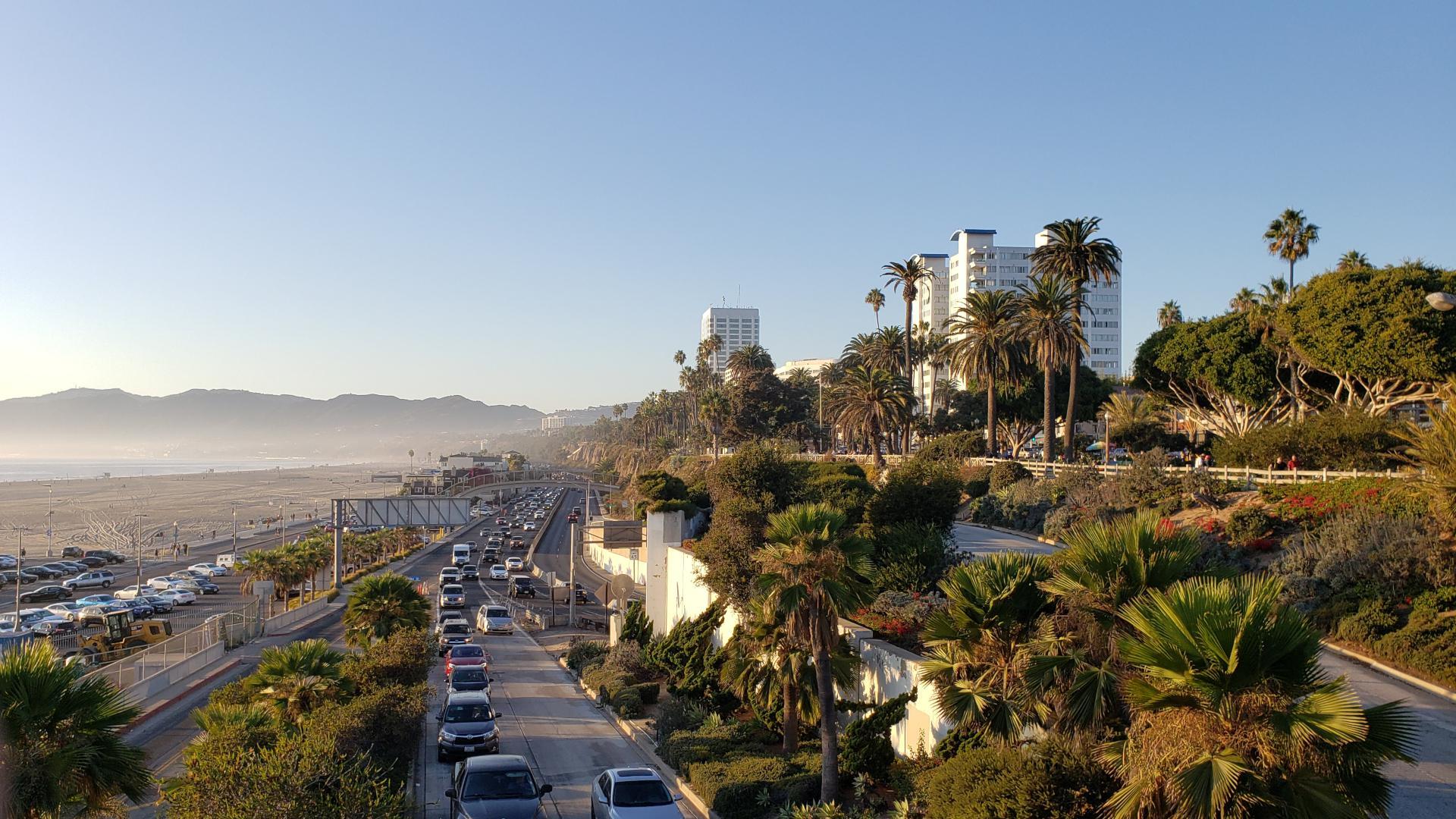 Santa Monica at dusk (1920x1080) | Scrolller