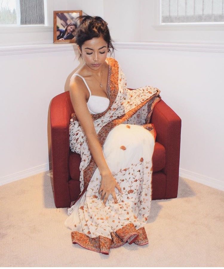 Saree never looked so good | Scrolller