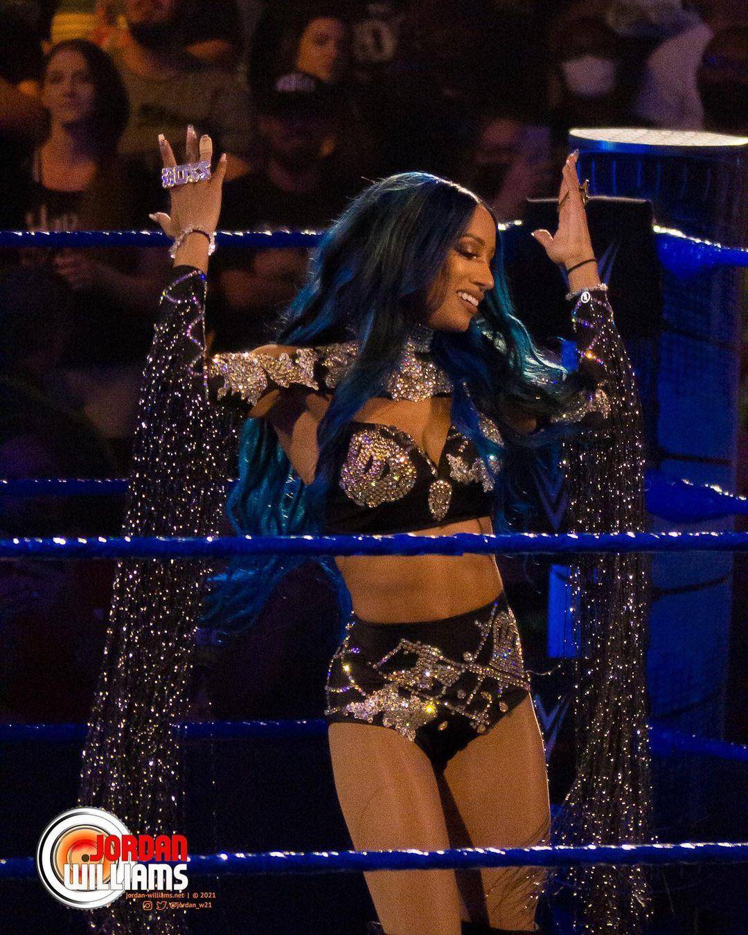 Sasha Banks from last Friday Night SmackDown | Scrolller
