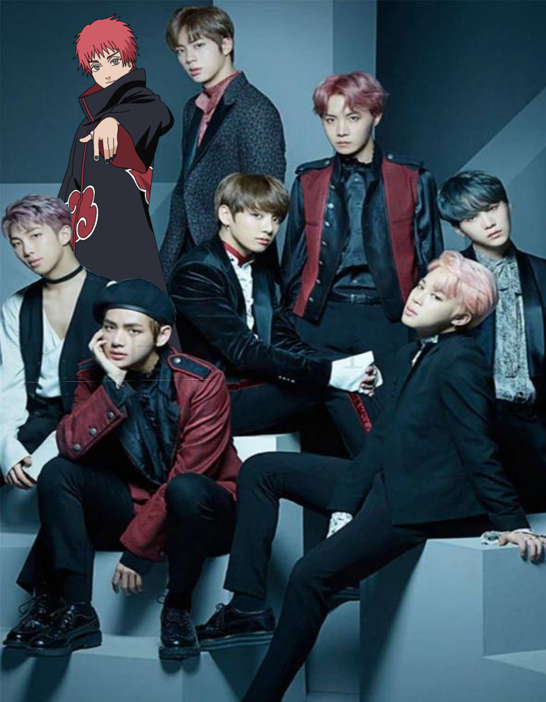 Sasori hanging out with BTS | Scrolller