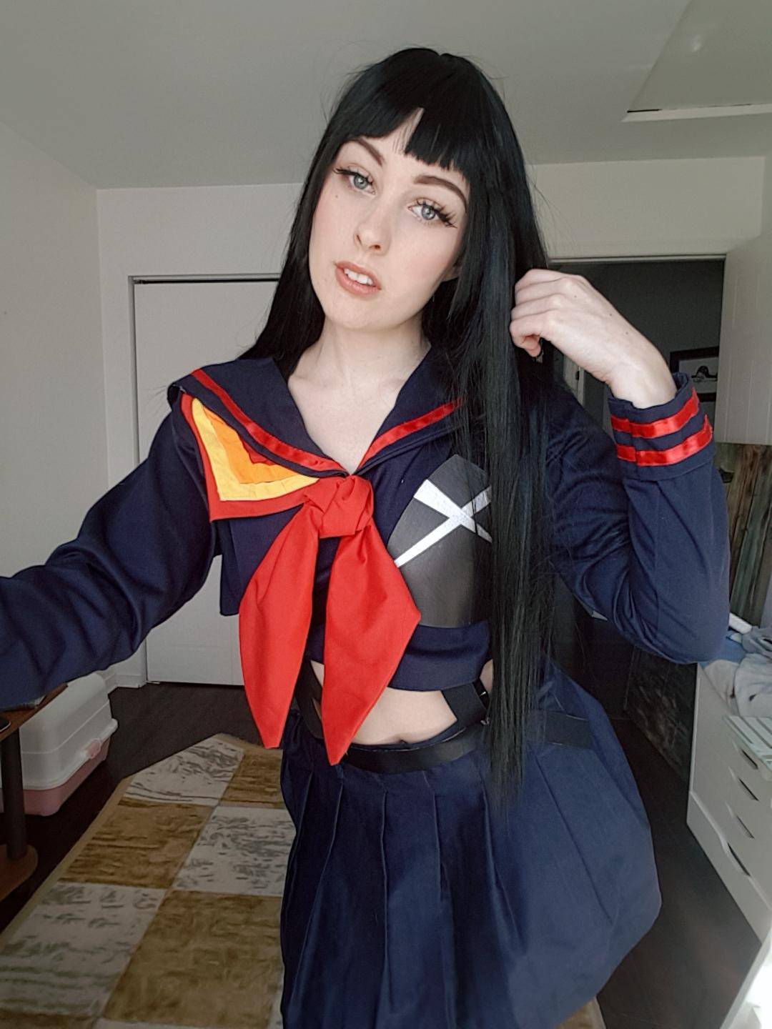 Satsuki in senketsu from kill la kill by maree.beam | Scrolller