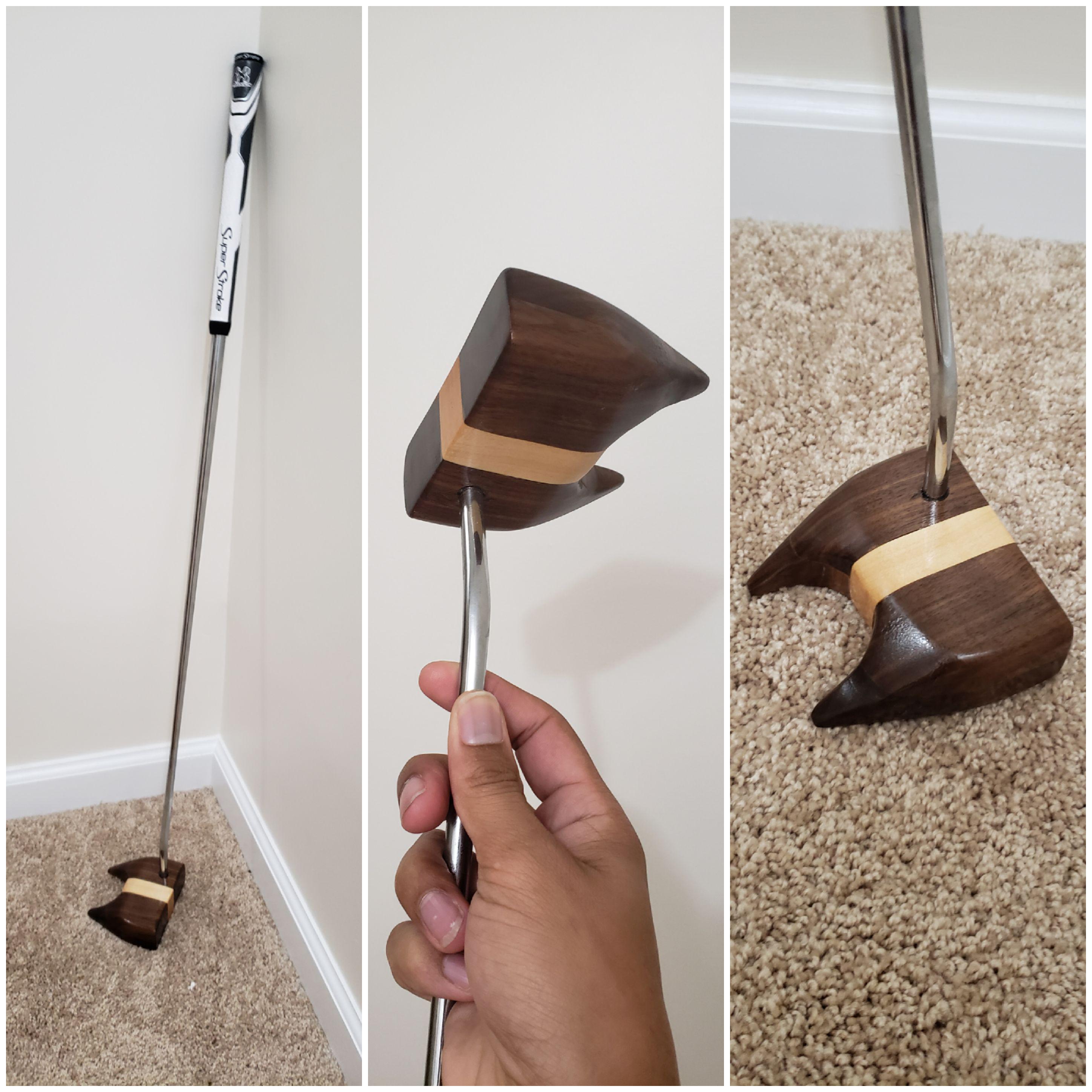 Saw some beautiful putters on here, inspired me to make my own | Scrolller