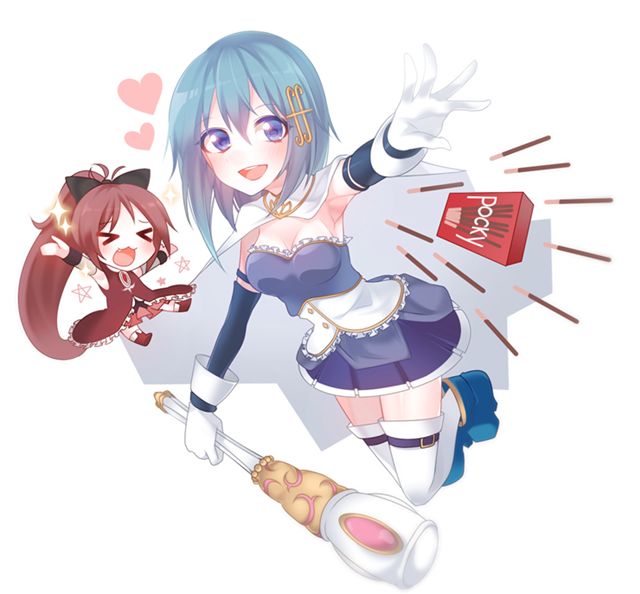 Sayaka #386: Pocky Attack! | Scrolller