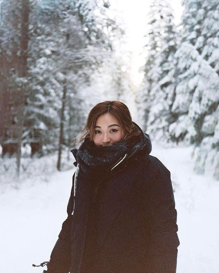 Scarf In The Woods | Scrolller