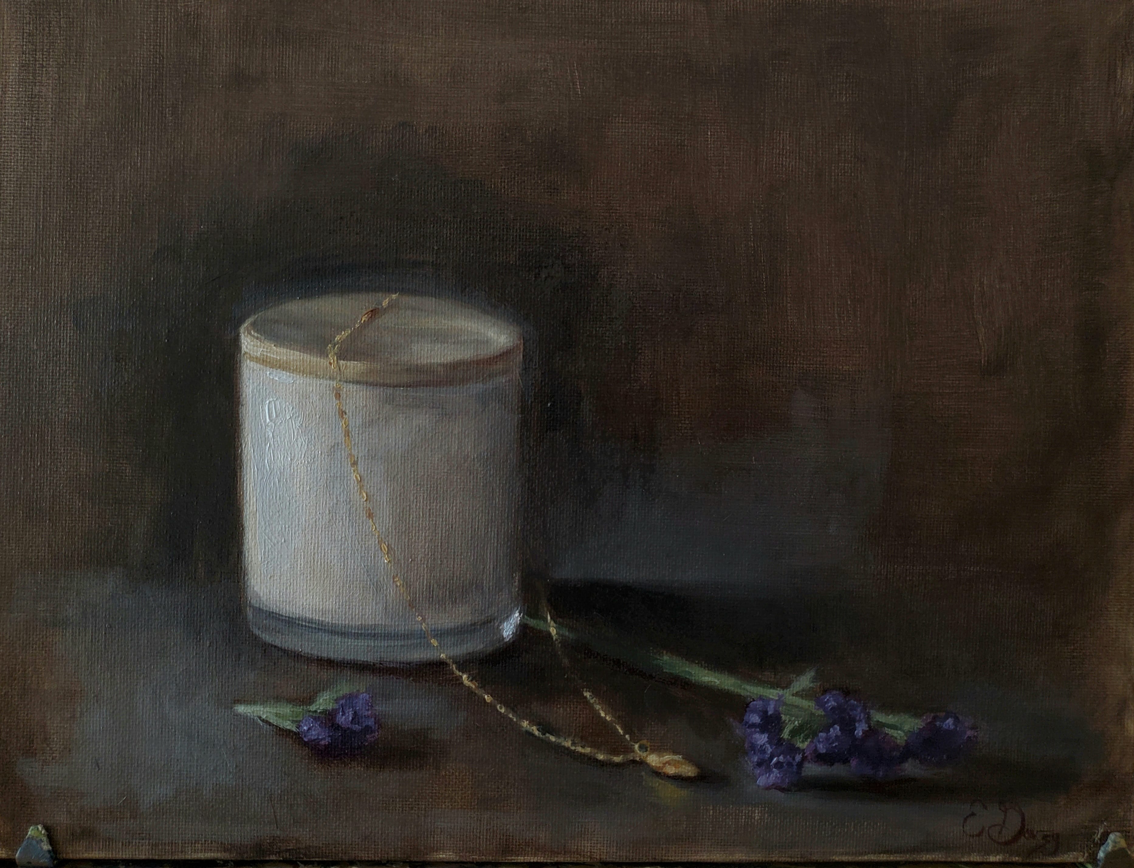 Scented, Me, Oil on Board, 2021 | Scrolller