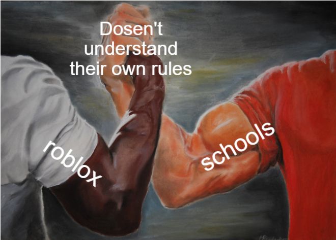 schools and roblox, literally the same thing with a few differences | Scrolller