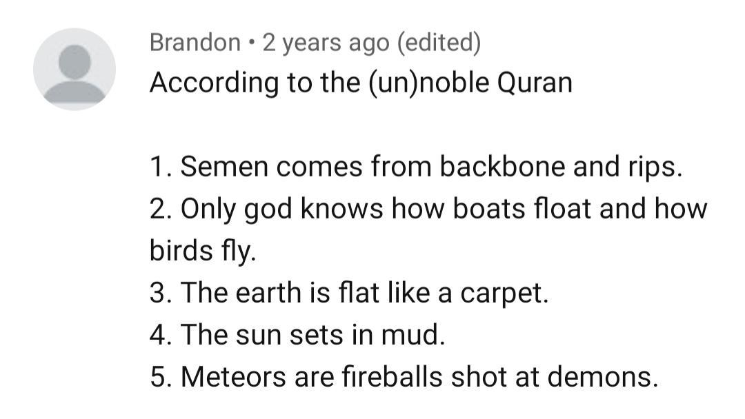 Science in the quran | Scrolller