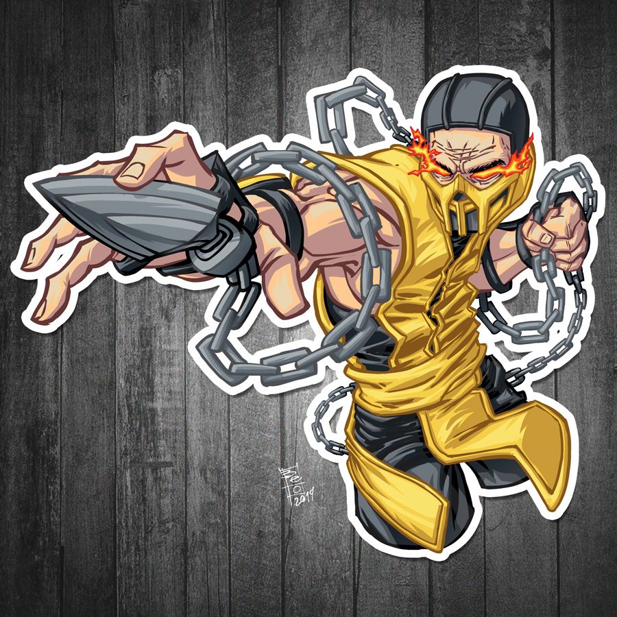 Scorpion fanart [OC] | Scrolller