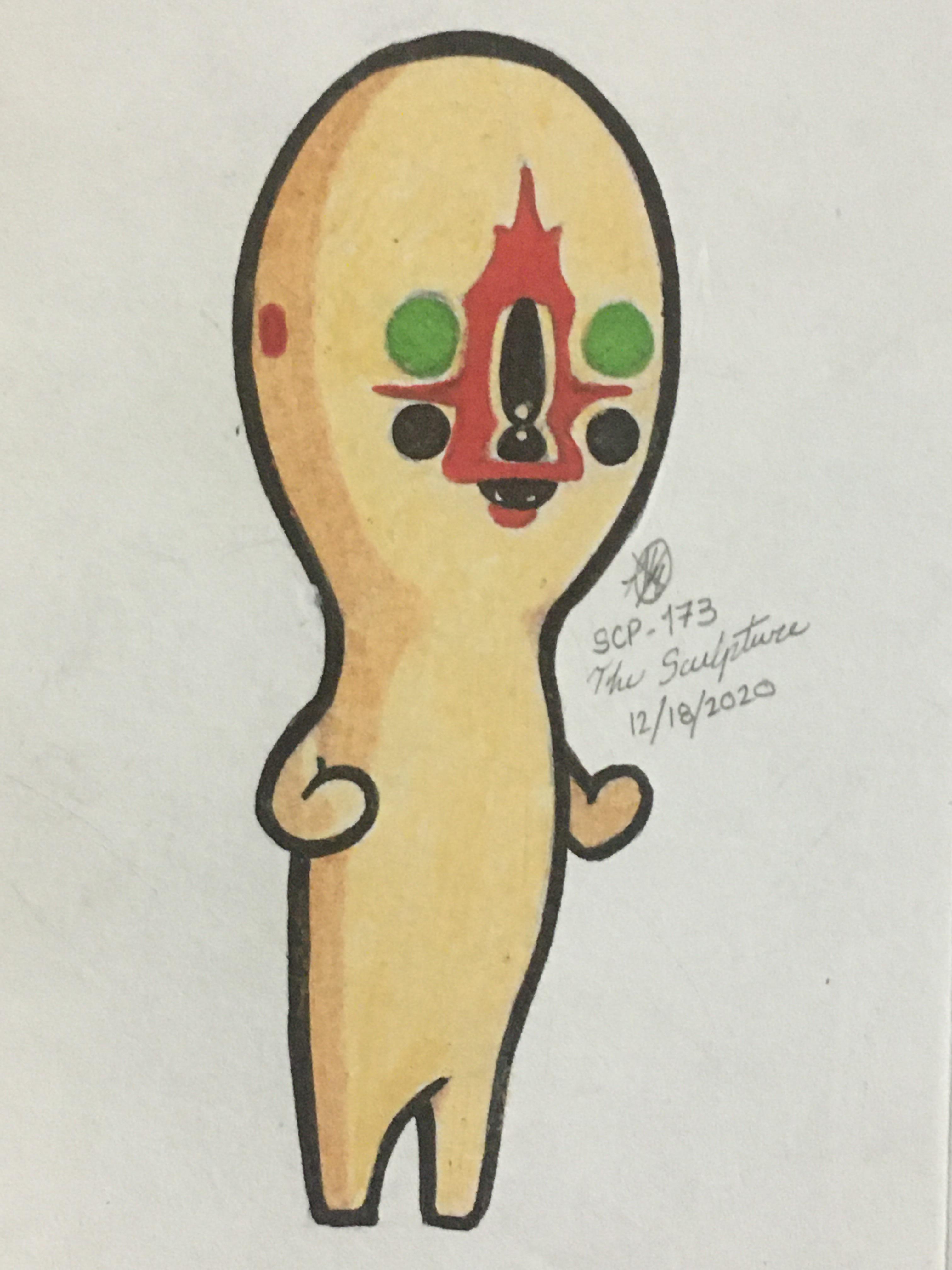 SCP-173 (Chibi) | Scrolller