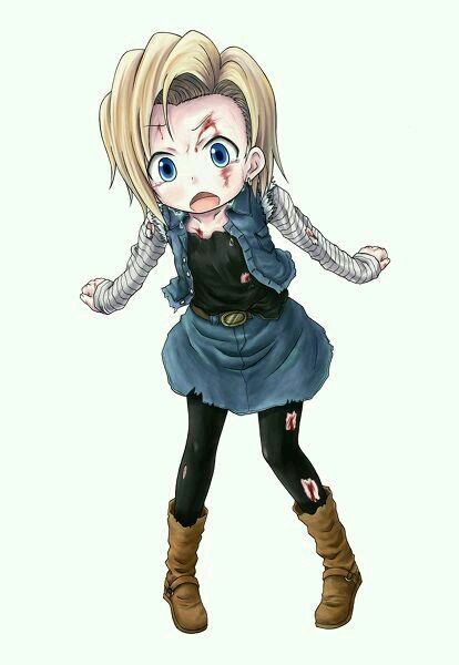 Scraped up Android 18 [Dragon Ball] | Scrolller