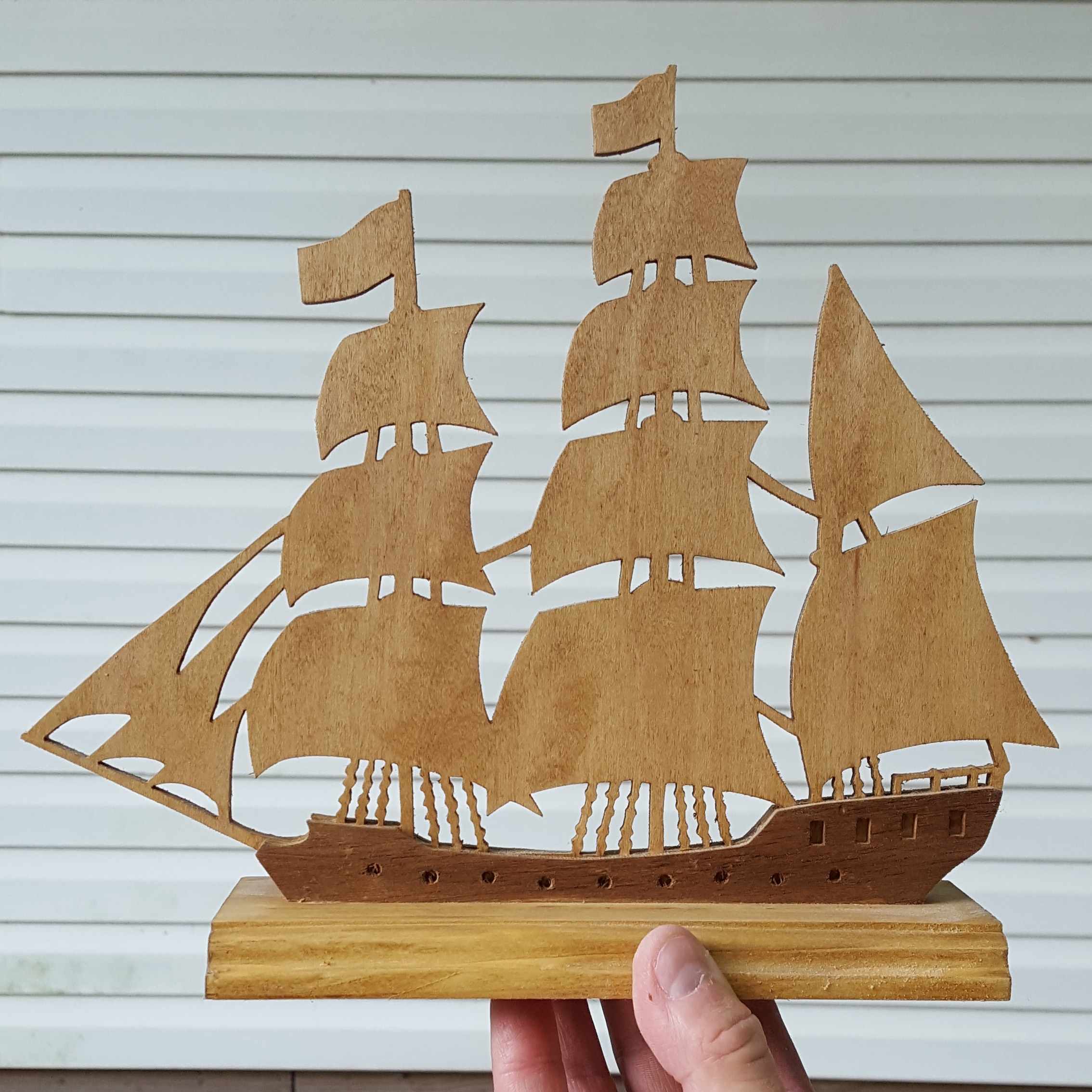 Scroll Saw Pirate Ship | Scrolller