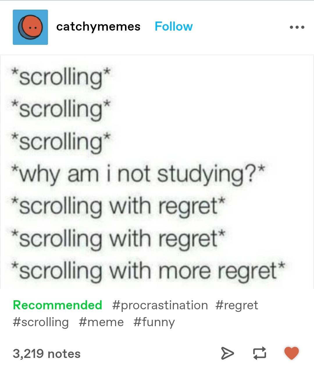 *scrolls with regret* | Scrolller