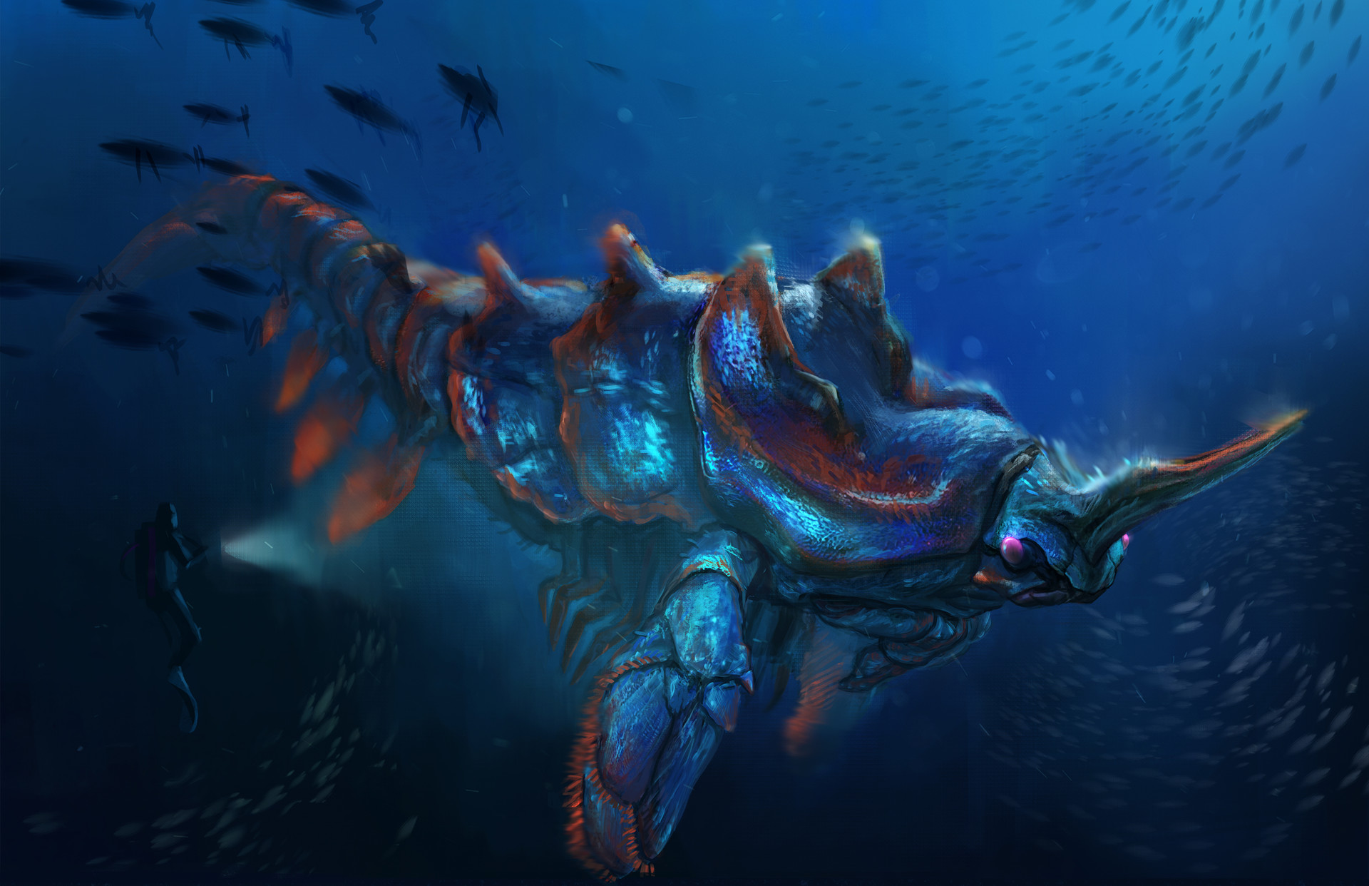 Sea Creature by Lazaro Reisis | Scrolller