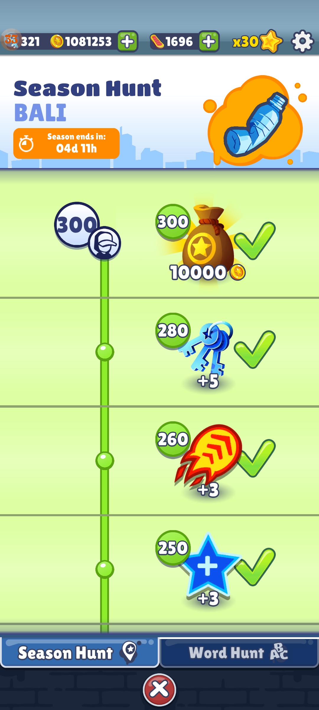 Season Hunt completed | Scrolller