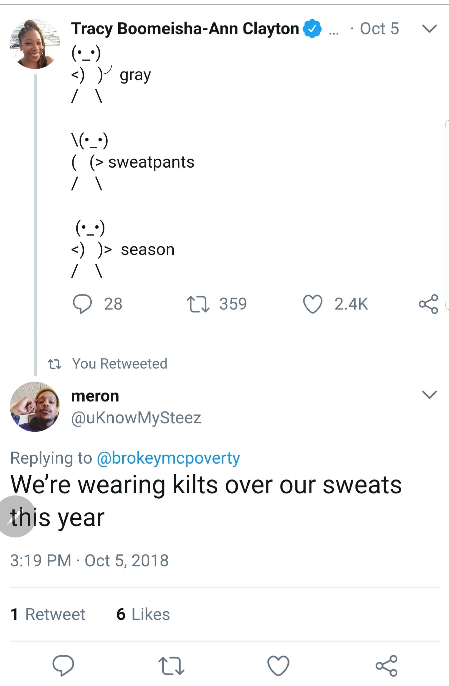 Seasons are changing boys | Scrolller