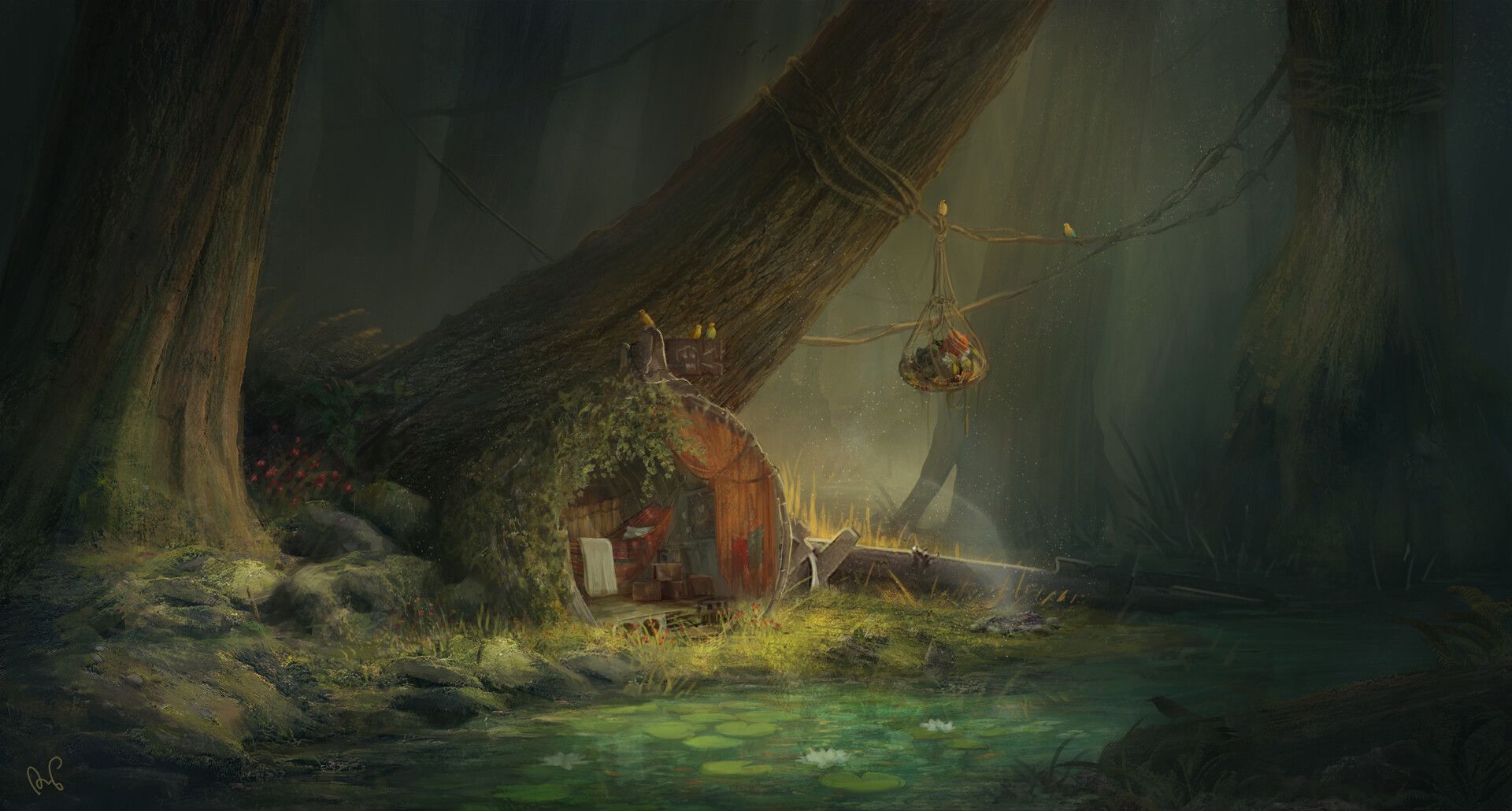 Secret Hideout by Ana Popescu | Scrolller