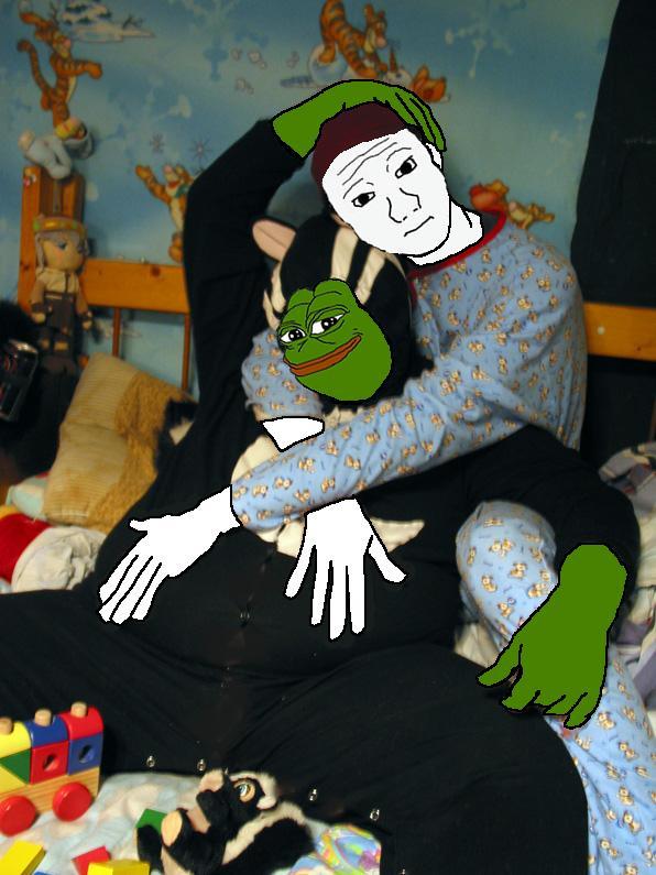 Secret Rare Manchild Pepe. | Scrolller