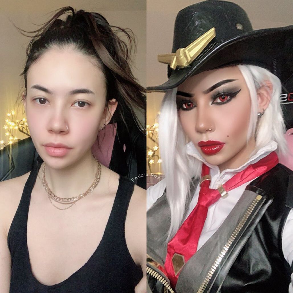 Ashe from Overwatch cosplay transformation [OC] | Scrolller