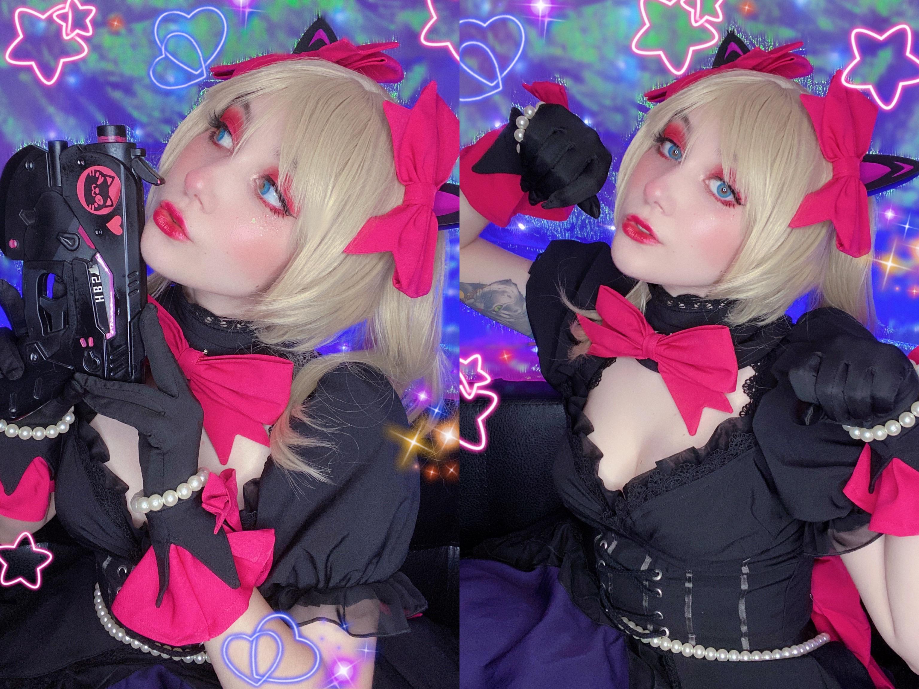 [self] Black Cat Dva cosplay by daaarchi | Scrolller