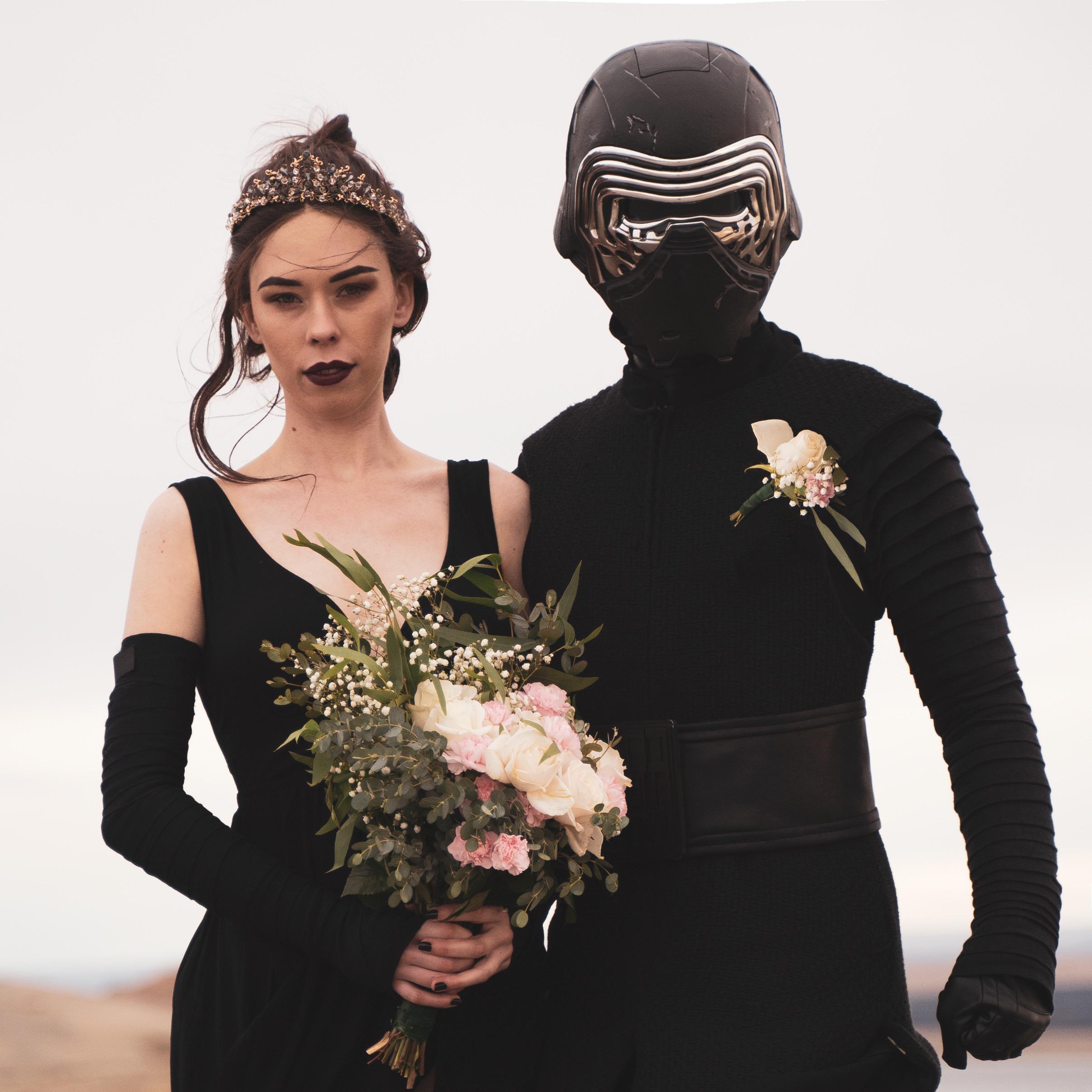 [Self] Empress Rey and Kylo Ren Elopement photoshoot | Scrolller