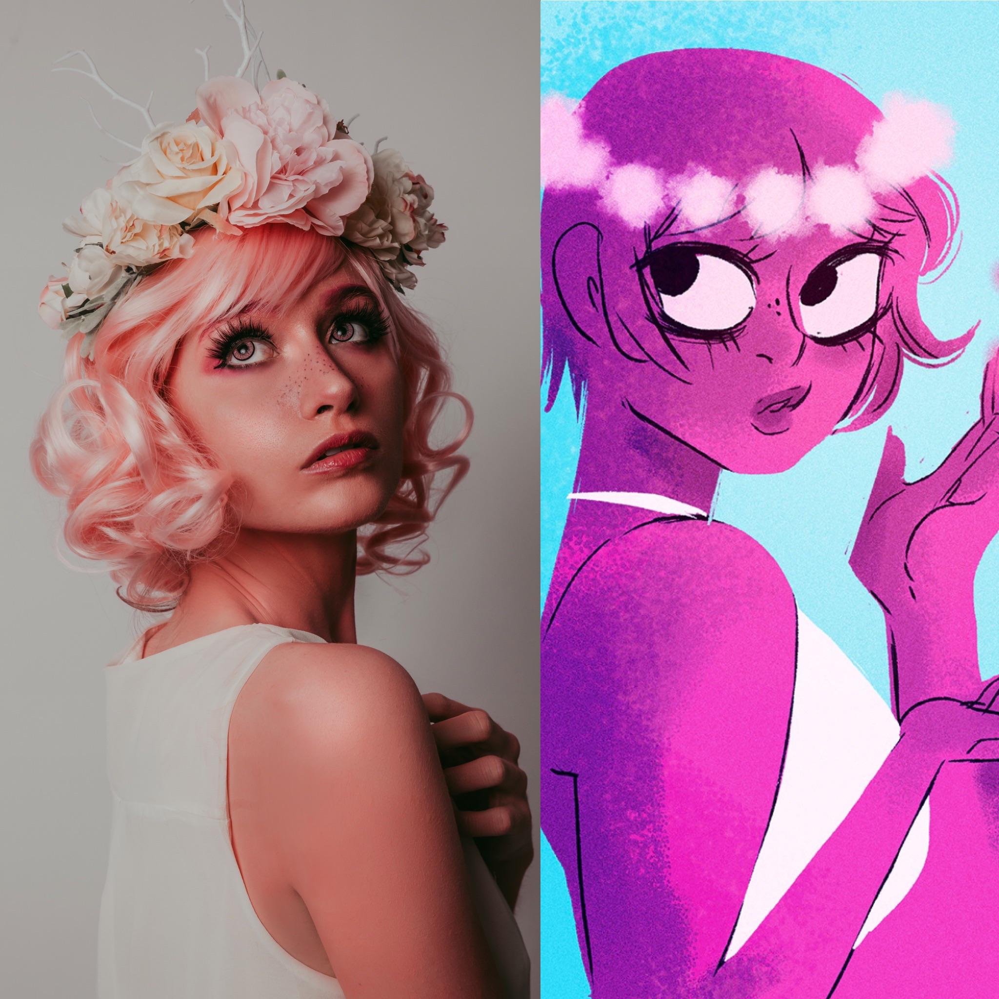 [SELF] MissH.Chan as Persephone from Lore Olympus | Scrolller