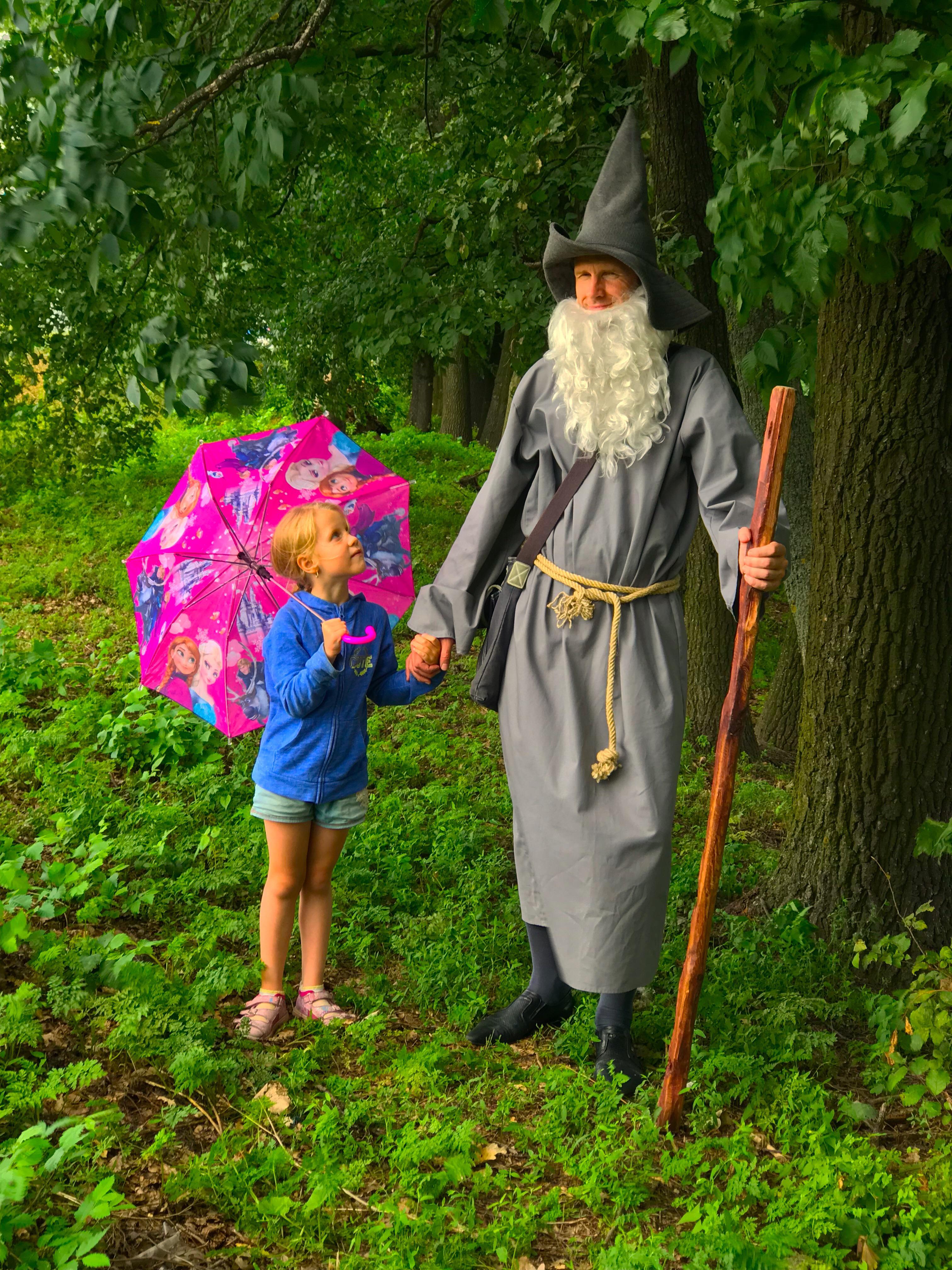 [self] My first time, Gendalf from the Lord of the Rings (& my daughter ...