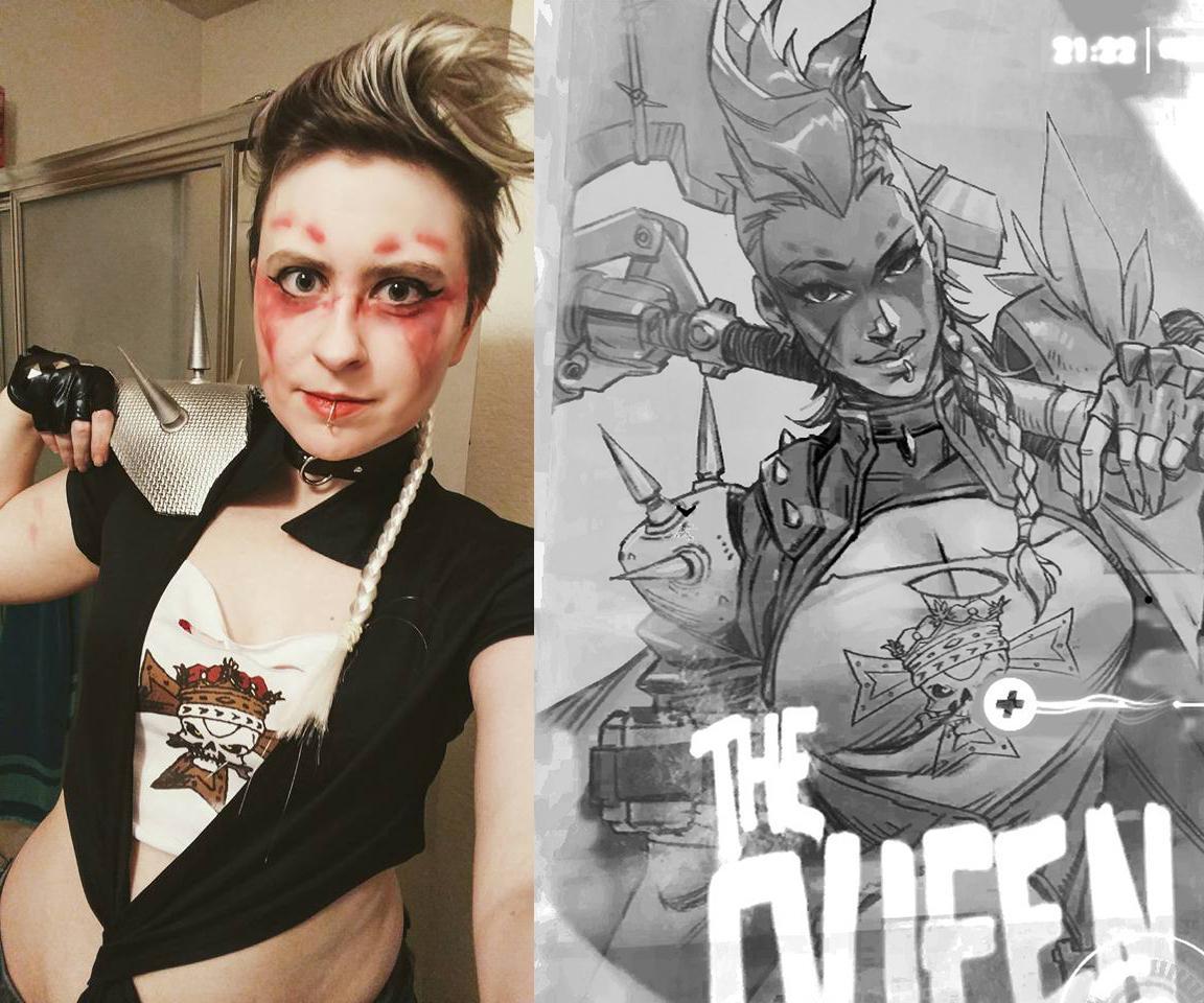[SELF] My Queen of Junkertown WIP | Scrolller
