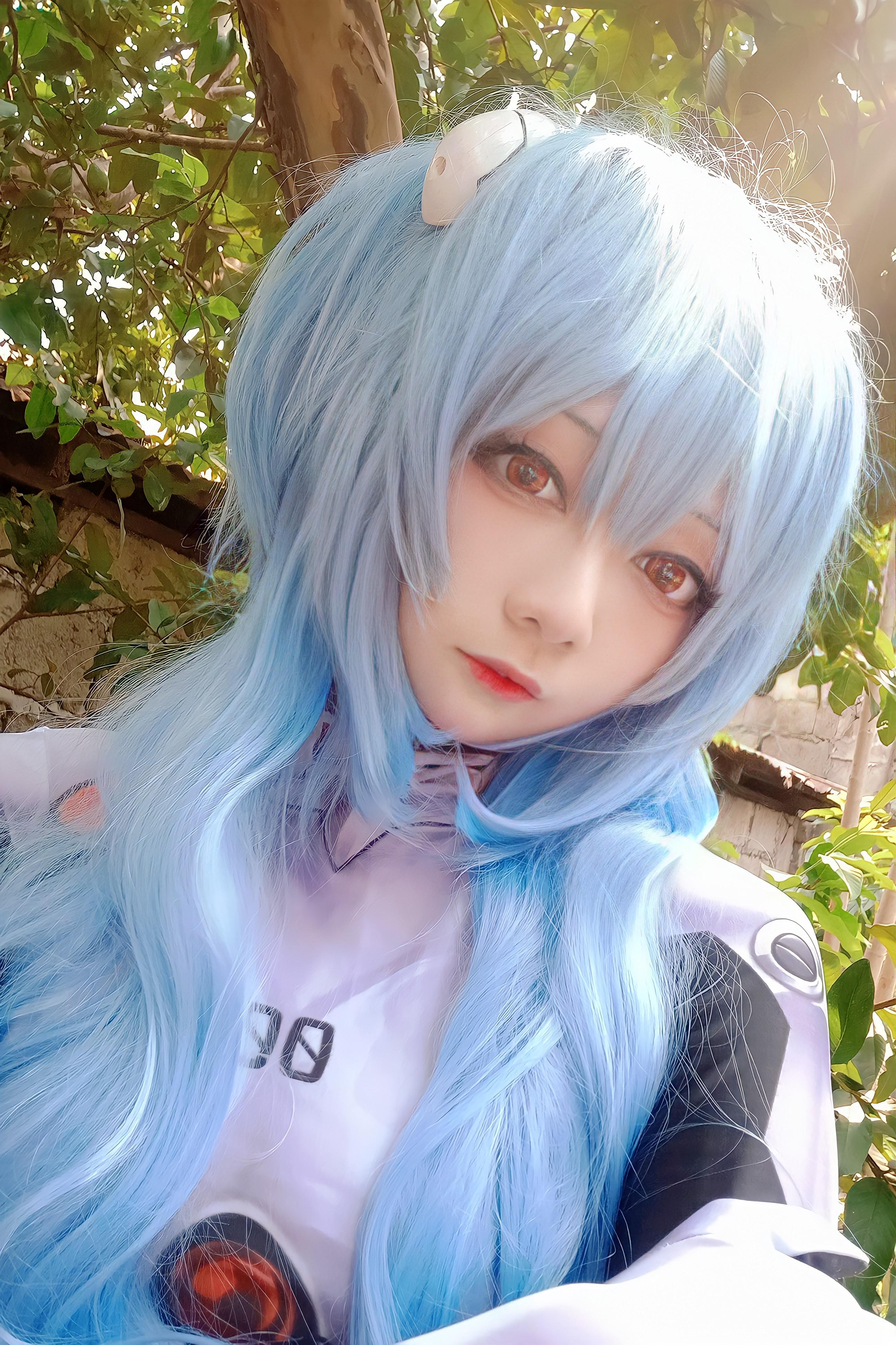 [self] Rei Ayanami (long haired version) | Scrolller