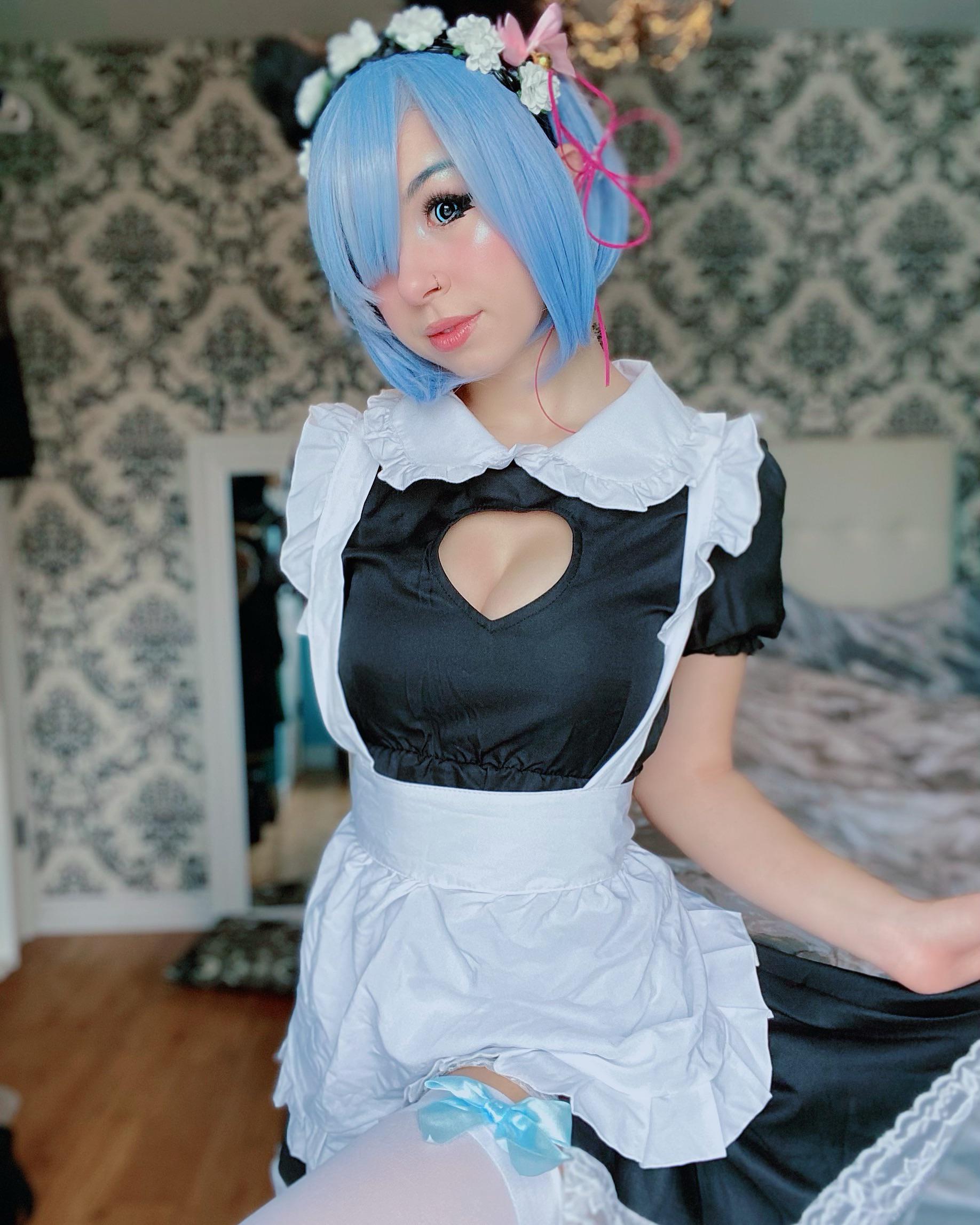 [Self] Rem Re:Zero cosplay | Scrolller
