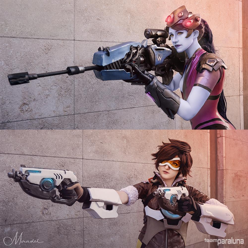 [Self] Widowmaker and my gf as Tracer | Scrolller