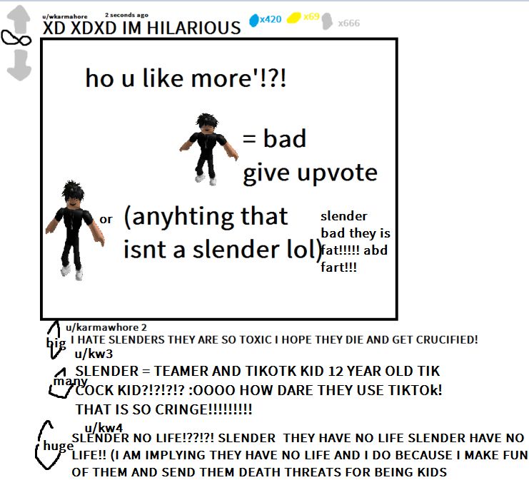 SENDER BAD SENDER BAD XDDDDDDDDDDDDDDDD stfu | Scrolller