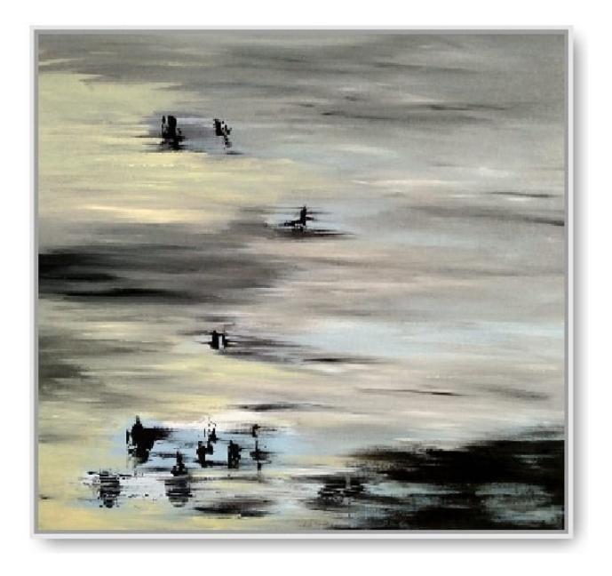 'Serene' on 62x65 cm canvas OC | Scrolller