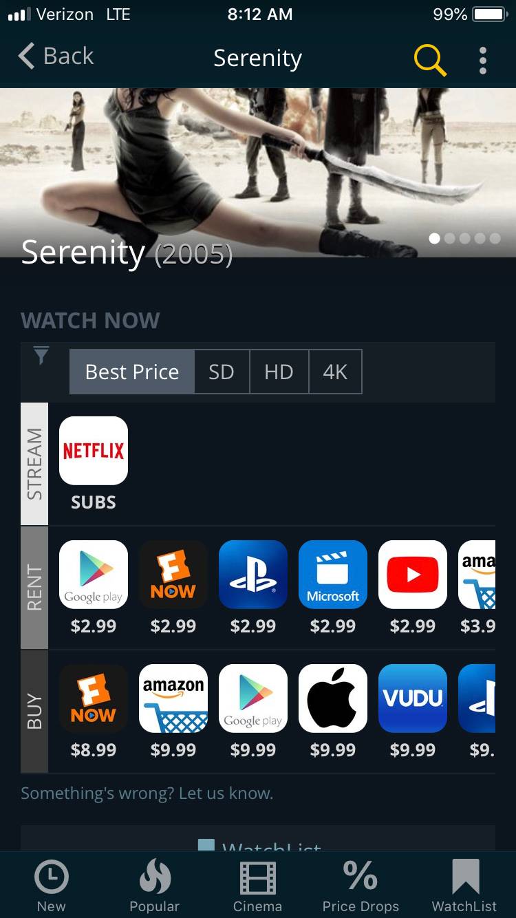 Serenity was just added to Netflix! | Scrolller