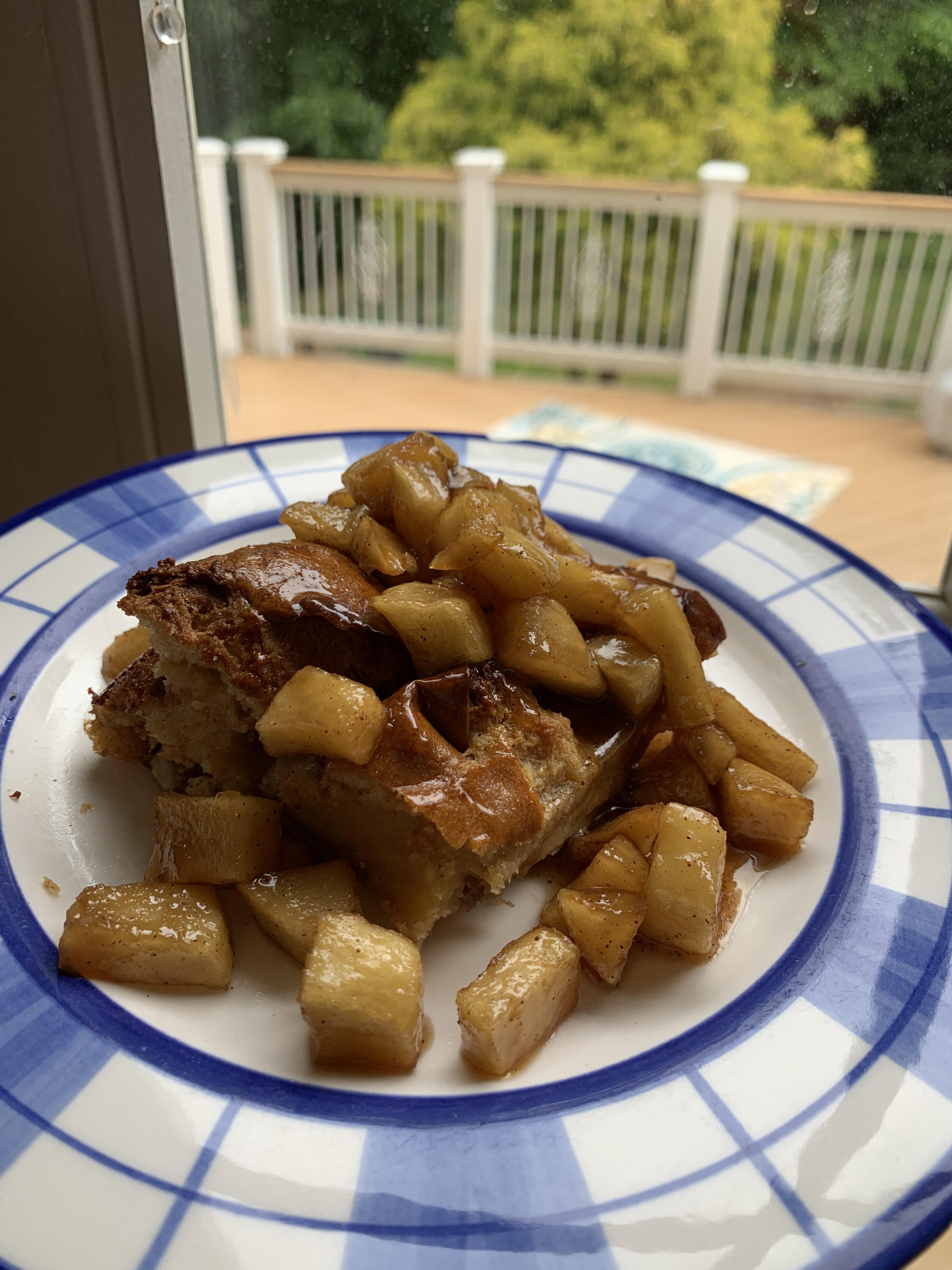 Serious comfort food... I made bread pudding! | Scrolller