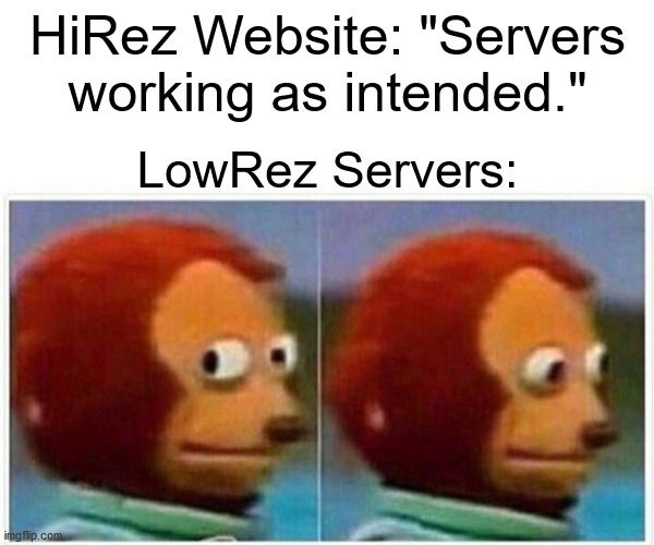 Servers be like | Scrolller