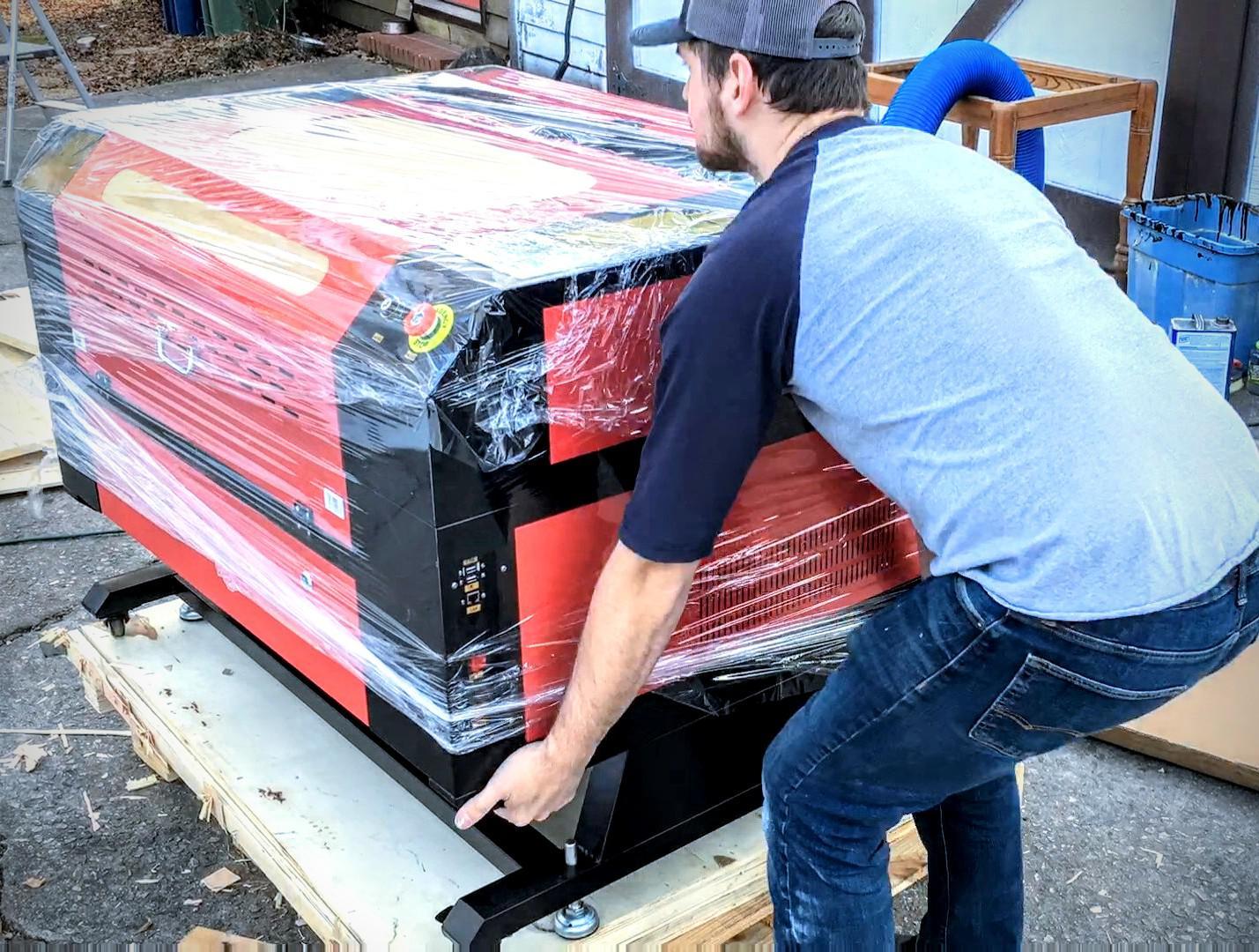 Setting up my first Co2 Laser | Scrolller