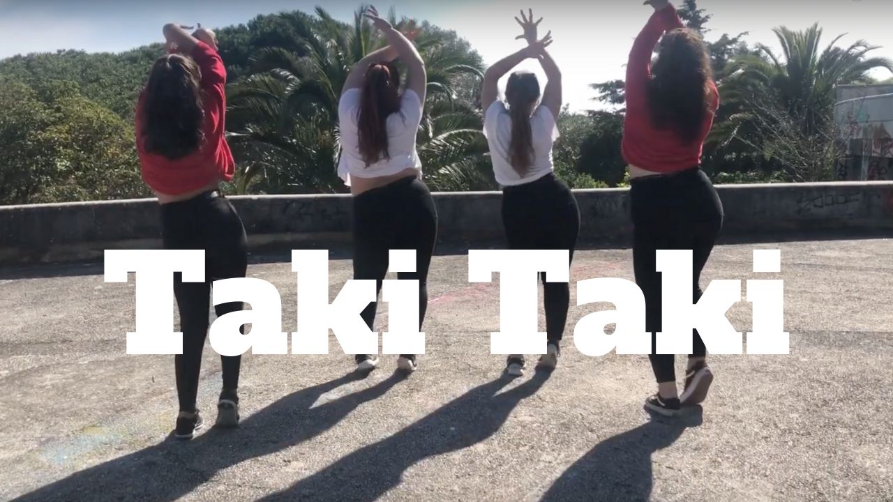 SEXY GIRLS DANCING TO TAKI TAKI DJ SNAKE | Scrolller