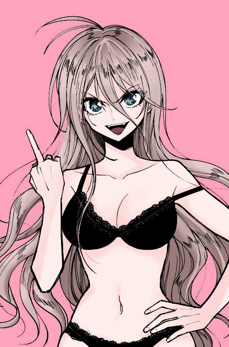Sexy Miu wearing lingerie (in color) | Scrolller