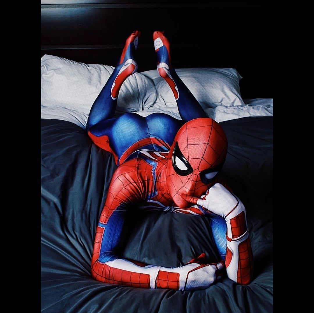 Sexy Spidey, by Pothos | Scrolller