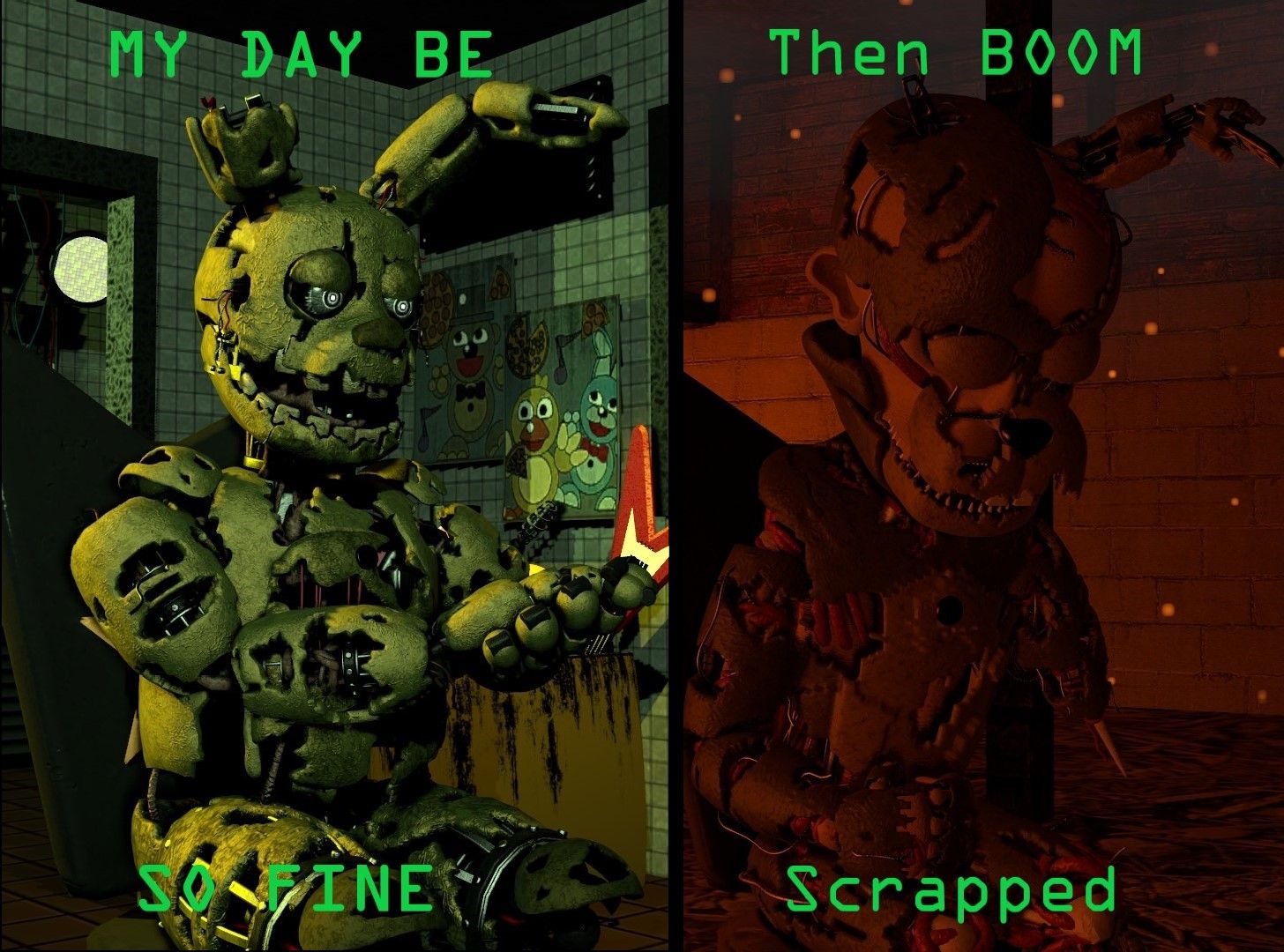 (SFM/FNAF): Springtrap Meme | Scrolller