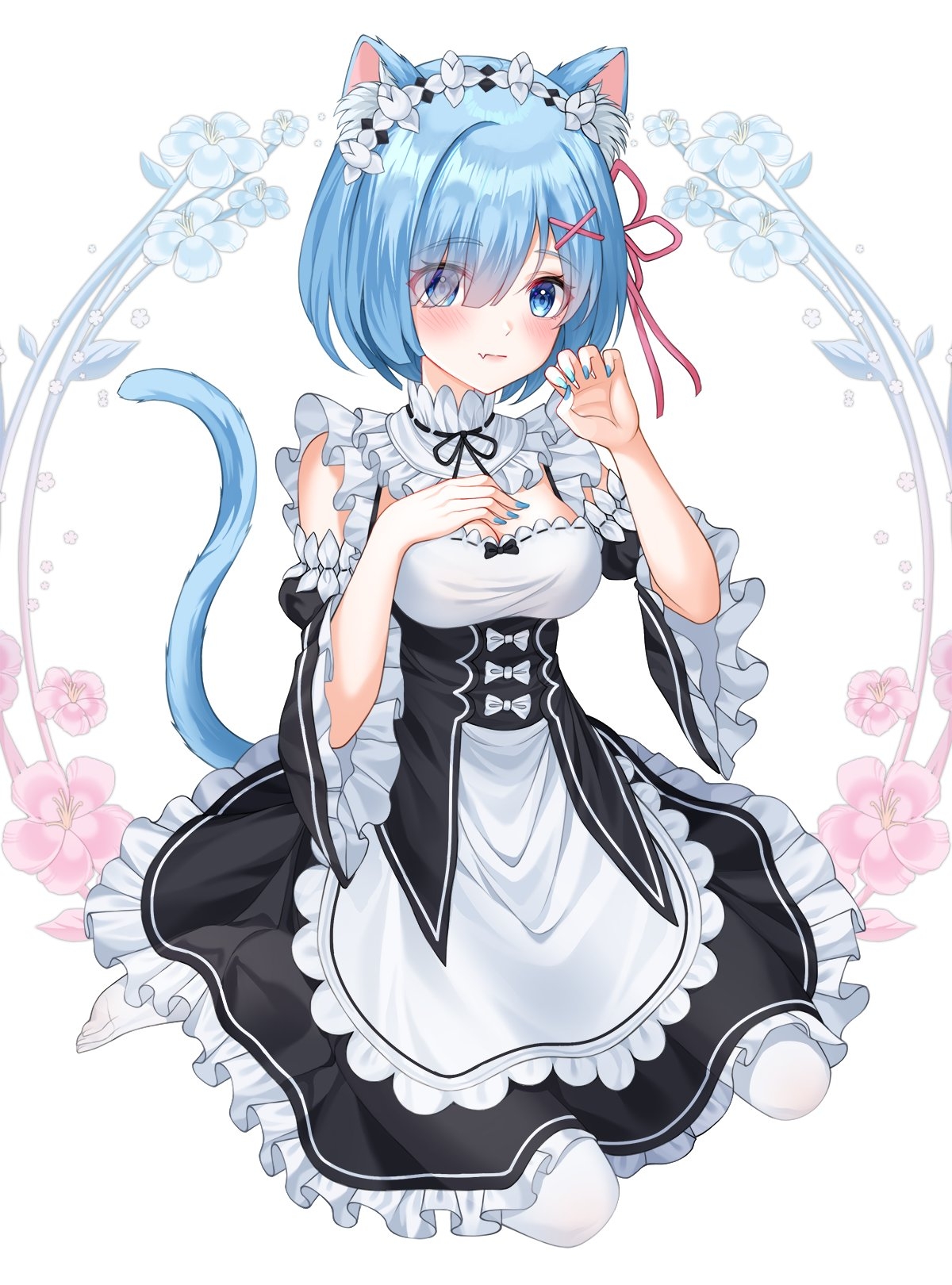 Neko Rem [Re:Zero] | Scrolller