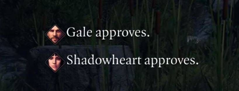 Shadowheart and Gale finding out they are the most romanced Companions. | Scrolller