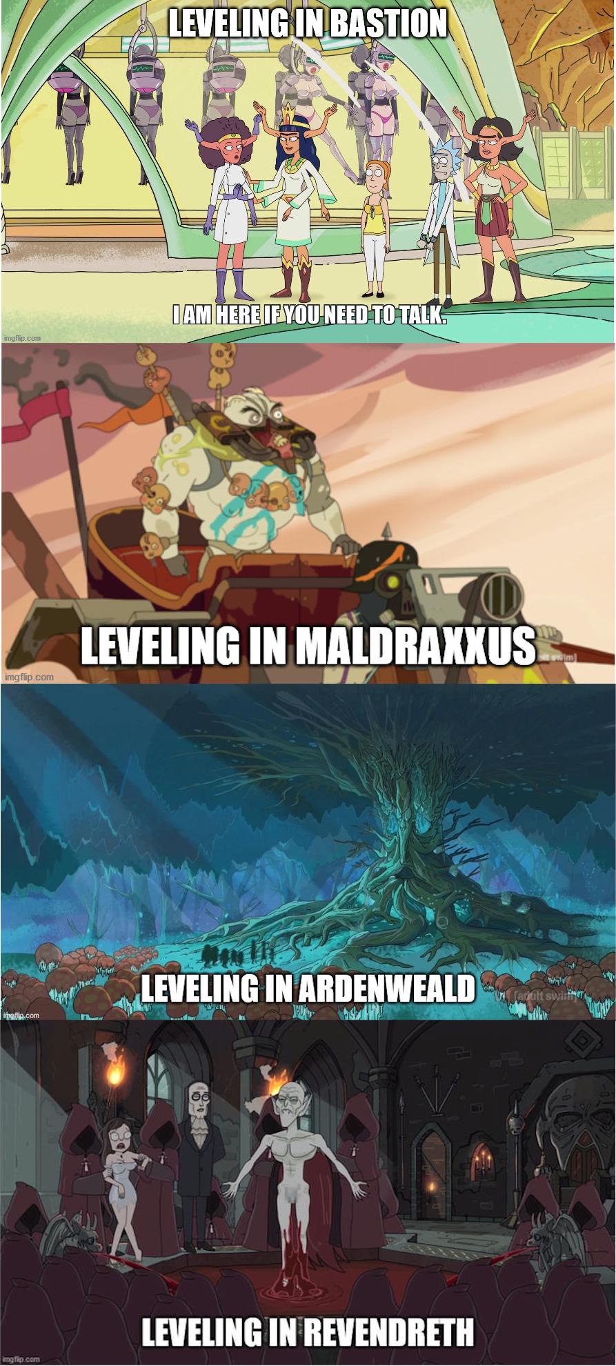 Shadowlands Leveling Experience | Scrolller