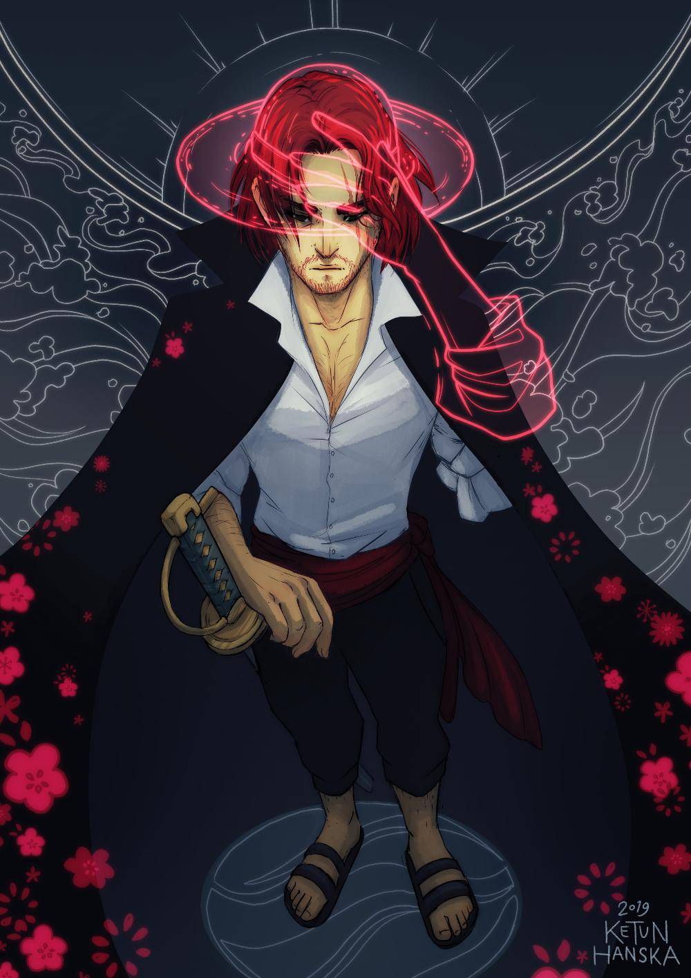 Shanks fanart "a bet no the new age" | Scrolller