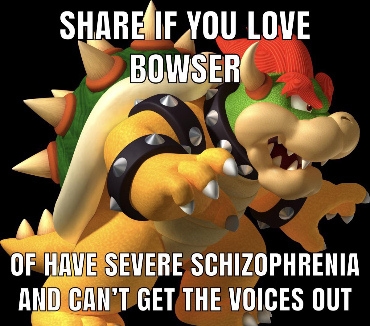 Share if you love bowser | Scrolller