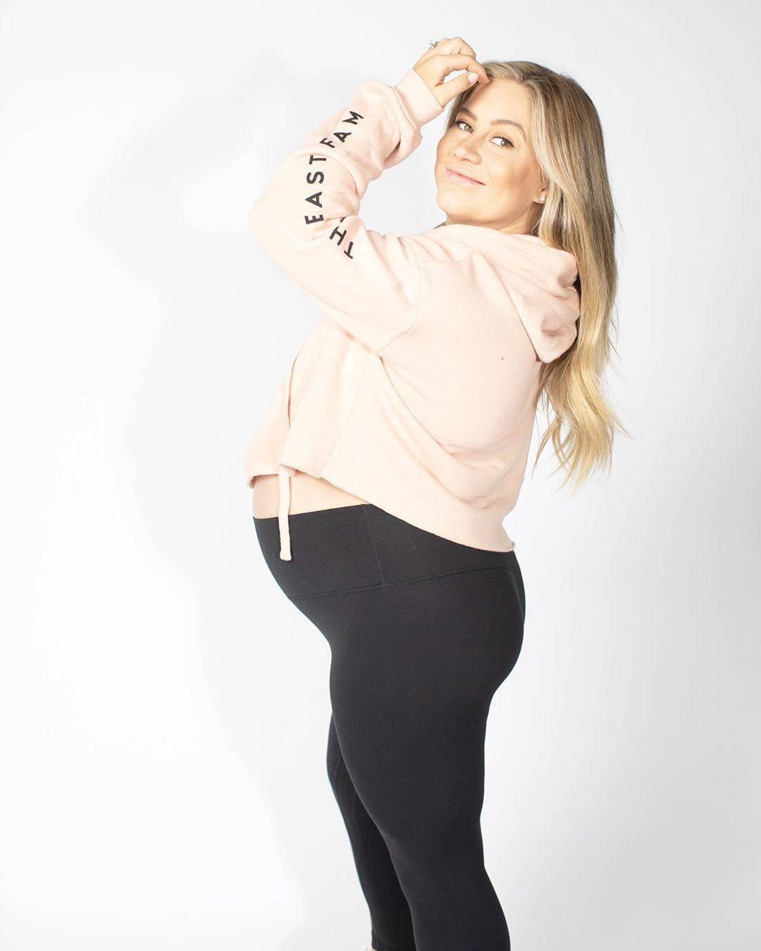 Shawn Johnson Baby Bump Hoodie | Scrolller