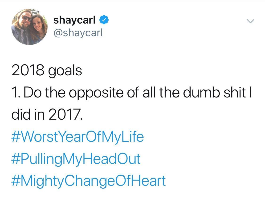 Shay’s 2018 Goal | Scrolller