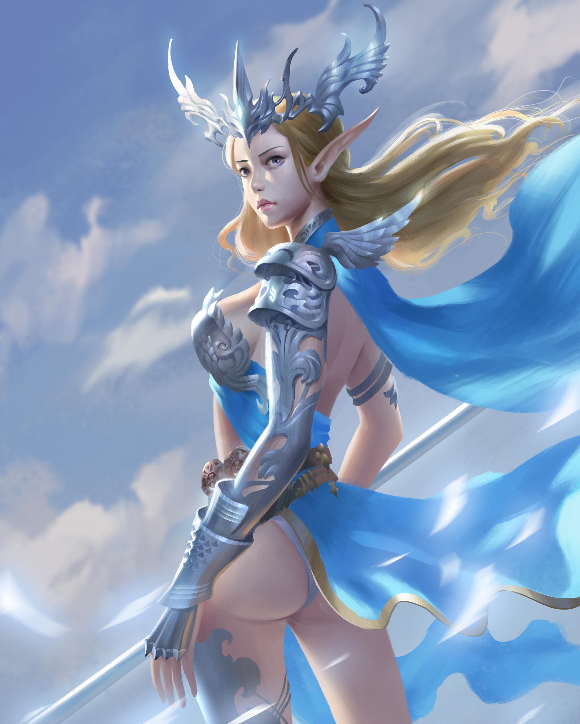 She can distract enemies with her butt! | Scrolller