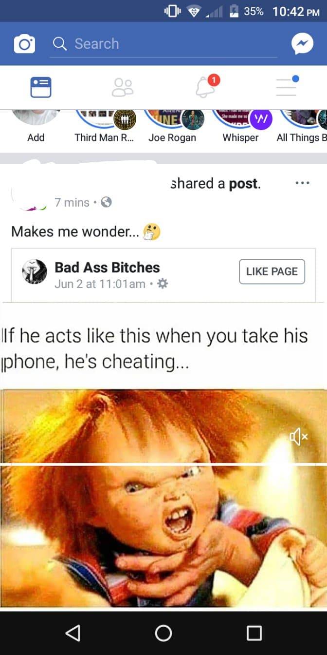 She cheated on her boyfriend. | Scrolller